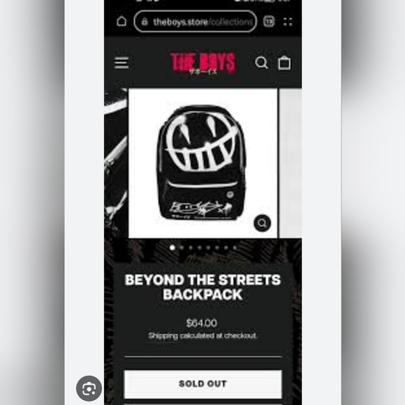 The Boys | Accessories | The Boys Beyond The Streets Youtube Merch ...